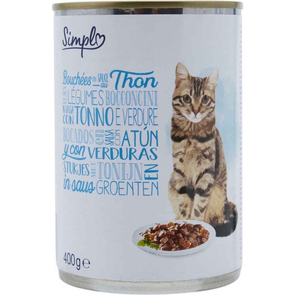 ΚΟΝΣΕΡΒΑ ΓΑΤΑΣ ΛΑΧΑΝΙΚΑ ΤΟΝΟΣ 400Γ - Carrefour
