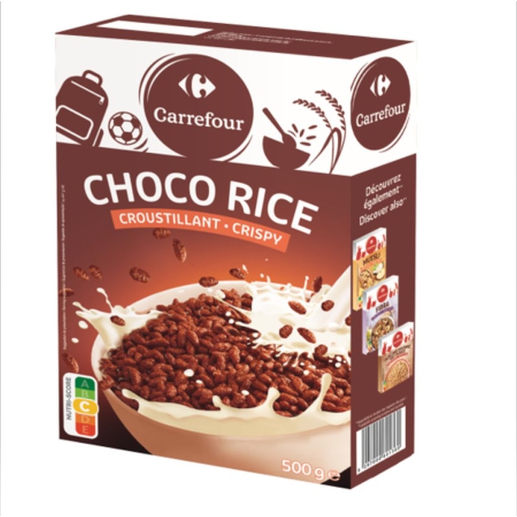 CARREFOUR CHOCO RICE500GR - Carrefour