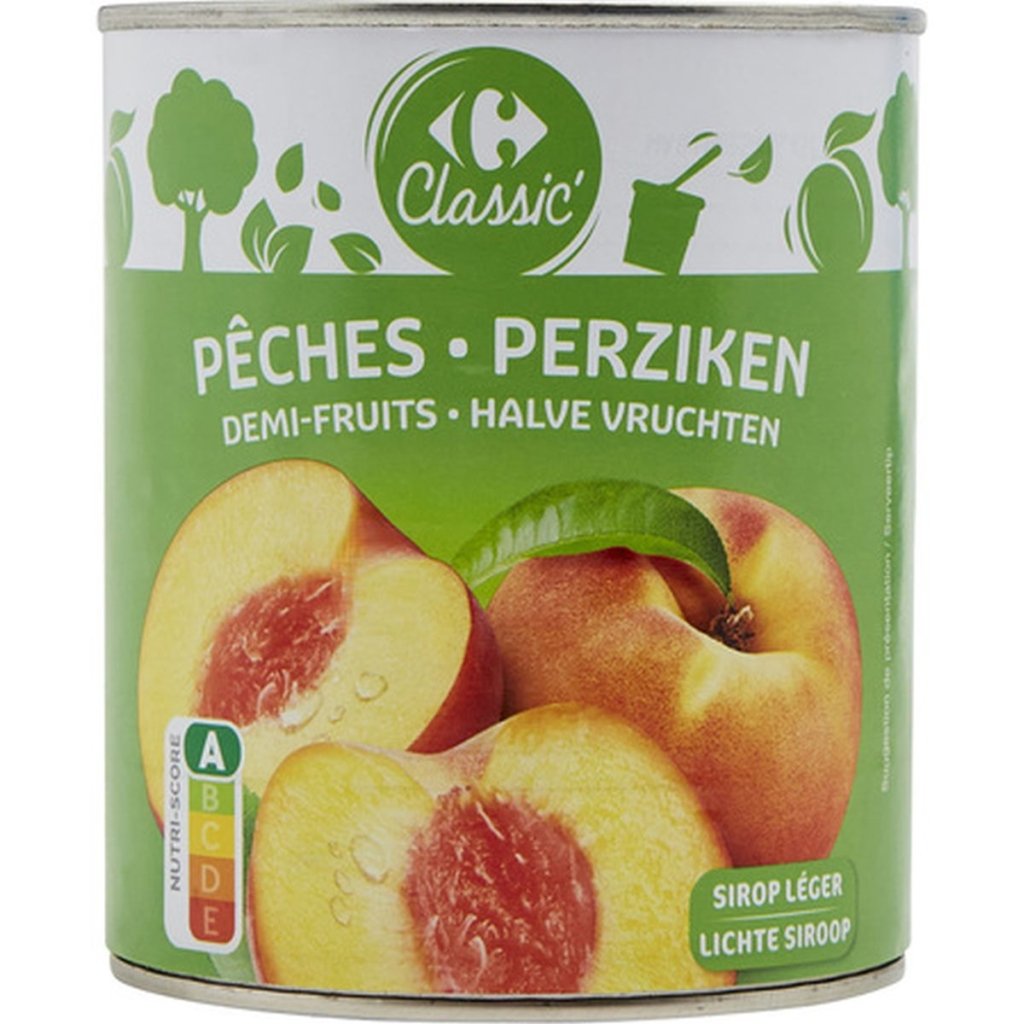CARREFOUR ΚΟΜΠΟΣΤΑ ΡΟΔΑΚΙΝΟ ΣΕ ΦΕΤΕΣ ΦΥΣΙΚΟ ΧΥΜΟ 825GR - Carrefour