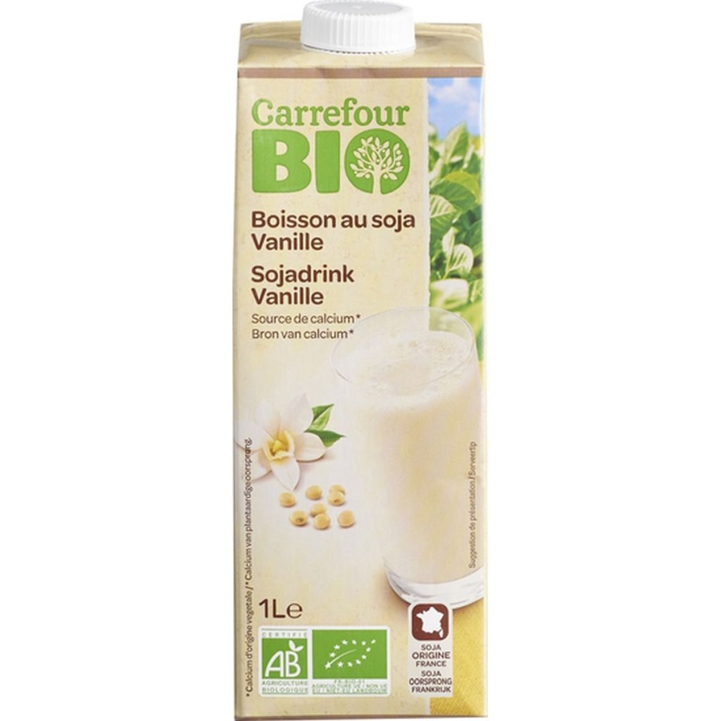 1L ΣΟΓΙΑ ΒΑΝΙΛΙΑ CRF BIO - Carrefour