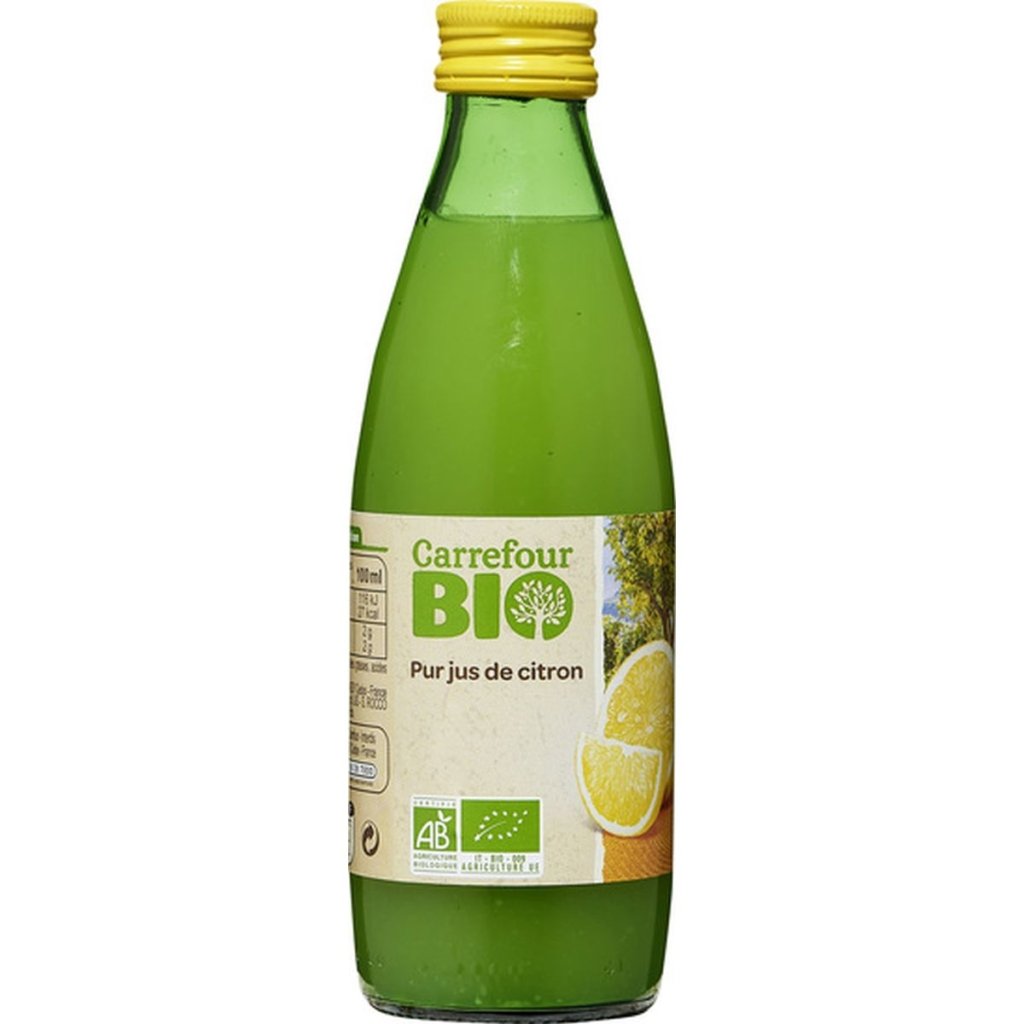 250ML ΧΥΜΟΣ ΛΕΜΟΝΙΟΥ CRF BIO - Carrefour