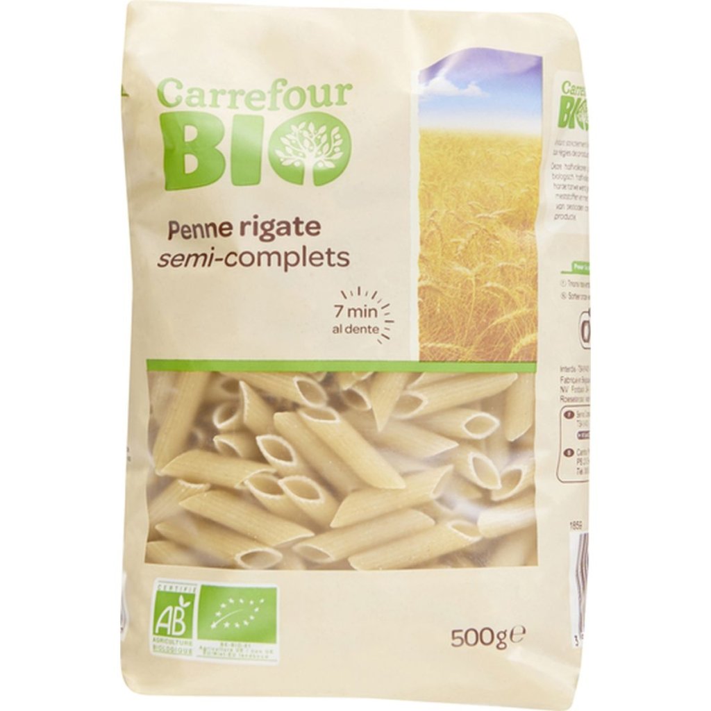 500G ΠΕΝΕΣ ΡΙΓΕ CRF BIO - Carrefour